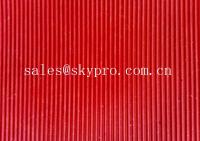 China Commercial Anti-fatigue Wide / fine ribbed flooring rubber mats 3mm thick min. for sale