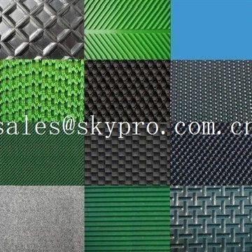 China light weight embossed grip top transfer PVC Conveyor Belt Flat Structure for sale
