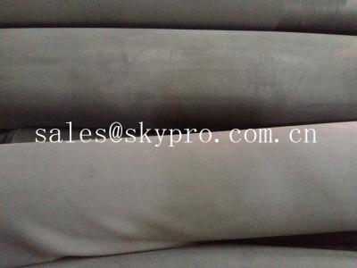 China Beige / black Foam Neoprene Rubber Sheet  good elasticity and heat insulation for sale