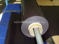 China Electronics use self adhesive magnetic rubber mat , 0.2mm - 10mm thick Rubber Sheet for sale