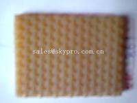 China Premium grade abrasion resistant Shoe Sole Rubber Sheet diamond textured for sale