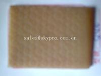 China Anti-slip Durable Natural rubber shoe sole sheet pebble textured bottom side for sale