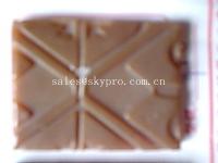 China Abrasion resistant natural rubber shoe sole material sheets flower pattern for sale