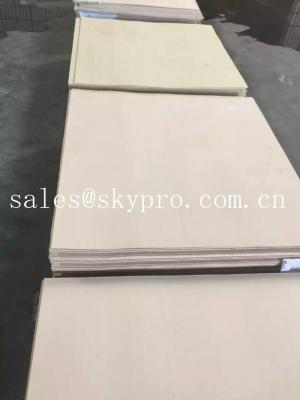 China Non-slip Flooring / gasket Use neolite rubber outsole sheet beige color for sale