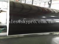 China Light weight glossy matt anti-static PVC conveyor belt , grip top belt Structure for sale