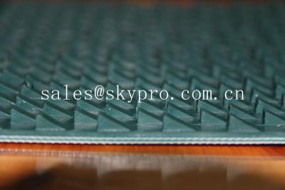 China Anti-static Convex tooth profile PVC conveyor belt for inclined transmission for sale