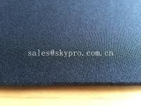 China Stretchable nylon jerey spandex thick neoprene fabric with one or both sides coating for sale
