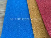 China Glitter EVA Sole Sheet With Rolls Assorted Colors / Densities / Hardness / Textures for sale