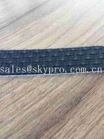 China High Performance PVC Conveyor Belt With Solid Square Rhombus Fine Ribbed Pattern for sale