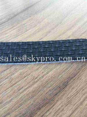 China High Performance PVC Conveyor Belt With Solid Square Rhombus Fine Ribbed Pattern for sale