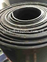 China High Density Rubber Sheet Roll With Cotton Insertion / Smooth Rubber Foam Sheet for sale