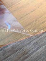 China Yellow Rigid PVC Transparent Smooth Surface Coating with Double Protection for sale