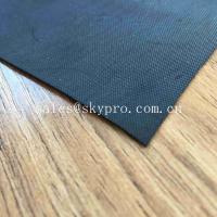 China 1mm Black Waterproofing Neoprene Fabric Roll For Inflatable Boat Raincoat Rubberized Cloth for sale