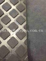 China Multi Functional Solid Square Rubber Mats Anti - Slip With 5-8mpa Tensile Strength for sale