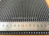China Heat resistant Pyramid Pattern Custom Rubber Mat for Anti - Skidding Rubber Flooring Mats for sale