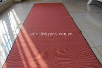 China Gym Exercise Soft EVA Foam Sheet Textile Fitness Yoga Mat NBR Closed Cell Mats for sale