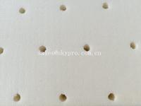 China Perforated Mattress Rubber Sheet Roll Breathable Mesh Neoprene Fabric Healthy Latex Foam for sale