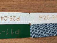 China Low noise PVC Conveyor Belt with Fabric Static Wire for Food Processing Industrial for sale