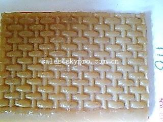 China Durable Anti - slip Recyclable Rubber Sheet for Shoes Flowers Pattern Production for sale