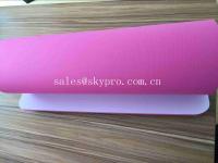 China 5mm Pink High - technology Smooth Exercise Mat Custom Screen Printing Yoga Mats for sale