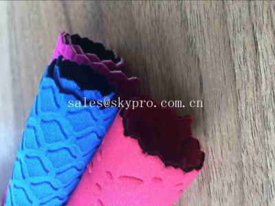 China Colorful Professional Flexibly SBR Neoprene Fabric Roll Pattern Non - toxicity Environmental Protection for sale