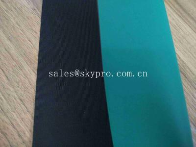 China Anti - Static Rubber Mats Roll with Good Wlastome Composite Green Smooth for sale
