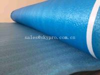 China Commercial Blue Silver Soundproof Underlay For Laminate Flooring , Excellent Moisture Protection for sale