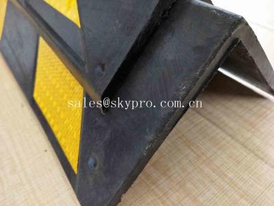 China Rubber Corner Wall Protectors Security Patrol Device Round And Angle Protect 800mm*100mm*6mm for sale