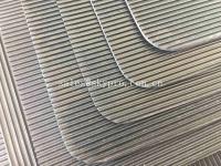 China Insertion Rubber Table Fine Strip Anti - Static Rubber Sheet Floor Mat Good Flexible Elastomeric for sale