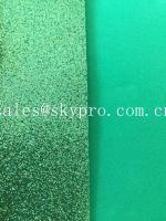 China Eco - Friendly High - Elastic Colorful Glitter EVA Sole Sheet Wearability , 1mm 2mm 1.5mm Thickness for sale