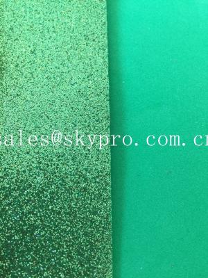 China Eco - Friendly High - Elastic Colorful Glitter EVA Sole Sheet Wearability , 1mm 2mm 1.5mm Thickness for sale