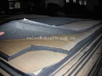 China Flexible Insulation Rubber Foam Sheet With Adhesive Sticker , High Density for sale