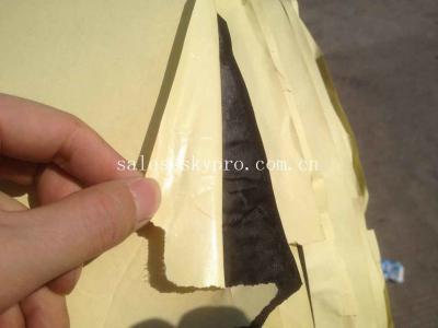 China Professional Glossy Adhesive Backed Foam Sponge Rubber Sheet Roll For Pipe Insulation for sale