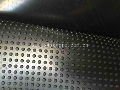 China Solid Durable Heavy Duty Bubble Dot Horse Cow Car Rubber Mats For Stables Stall Walkway for sale