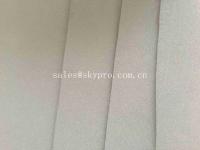 China 4mm 5mm Super Stretch Flexibility Nylon Double Lined Fabric Smooth Rough Embossed CR Neoprene Rubber Sheet for sale