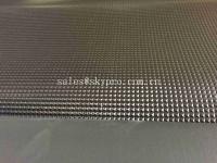 China High Resilience Natural Gym Recycled Rubber Mats Diamond Pyramid Pattern for sale