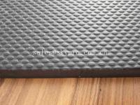 China Non - Toxic Odourless Black Groove Grip Top Textured EVA Foam Shoe Sole Sheet for sale