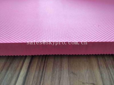 China Embossed Texture OEM / ODM Closed Cell EVA Sole Sheet Customized Flame Retardant for sale