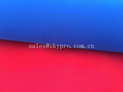 China 4 Side Elastic High Temperature Resistance SBR Neoprene Fabric Colorful Rubber Sheets for sale