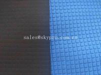 China Heat Resistant SBR Neoprene Rubber Sheet Coated Stretch Polyester Nylon Fabric for sale