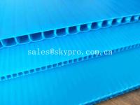 China Fire Retardant Retardant Effect PP Corrugated Plastic Sheet Corflute PP Hollow Sheet for sale