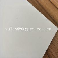 China 3 mm Heat Resistant Silicone Rubber Sheet Roll White Food Grade Latex Rubber Material for sale