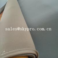 China Embossed neoprene fabric sheet double-side coating nylon polyester 3mm for sale