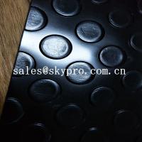 China Non slip silver color Plastic Sheet  thin gloosy PVC diamond thread pattern floor mat for sale