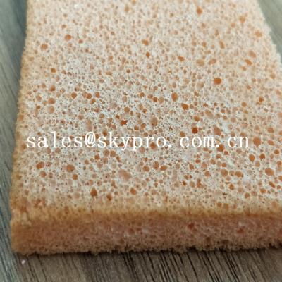 China Soft Flexible Close Surface Silicone Sponge Sheet , High Density Silicone Rubber Foam for sale