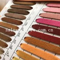 China Sofa Leather Fabric synthetic chamois leather , Wear Resistant PVC Leather For Bag for sale