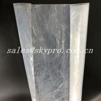 China Heat Resistant Transparent Silicone Rubber Sheet Roll 2mm 3mm Thin Thickness for sale