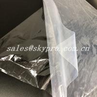 China Medical Grade Transparent Silicon Rubber Sheet Roll 1~25mmX500~1400mm for sale