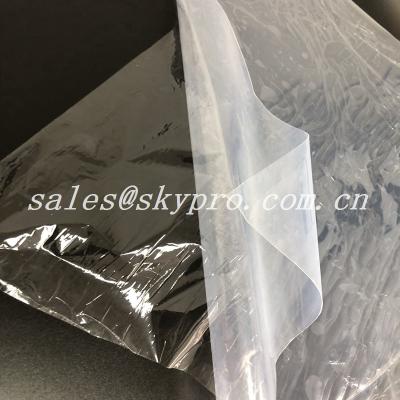 China Medical Grade Transparent Silicon Rubber Sheet Roll 1~25mmX500~1400mm for sale