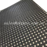 China Waterproof Holes Hollow Interlock Rubber Kitchen Floor Mats 3/8”Or 5/8” for sale